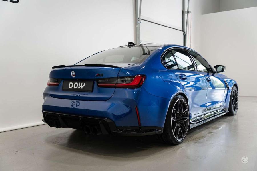 Zils BMW M3 2022 Viļņa, ar dzinēja tilpumu 2.99 L un nobraukumu 65 tūkst. km par 67500 €, foto 7 vietnē AUTOMOTO.COM.LV