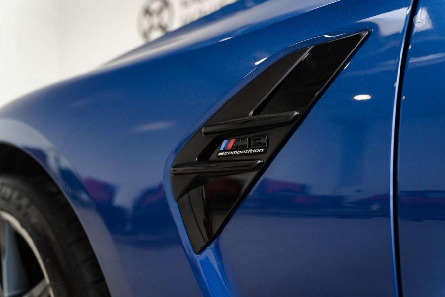 Zils BMW M3 2022 Viļņa, ar dzinēja tilpumu 2.99 L un nobraukumu 65 tūkst. km par 67500 €, foto 13 vietnē AUTOMOTO.COM.LV