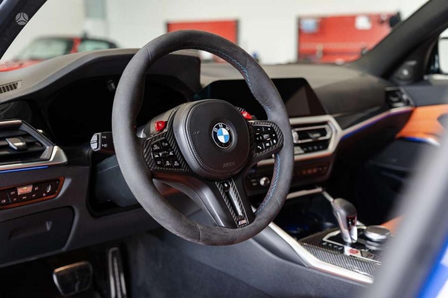 Zils BMW M3 2022 Viļņa, ar dzinēja tilpumu 2.99 L un nobraukumu 65 tūkst. km par 67500 €, foto 18 vietnē AUTOMOTO.COM.LV
