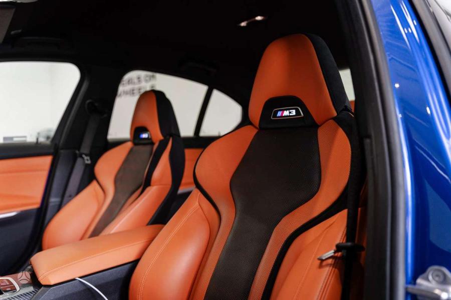 Zils BMW M3 2022 Viļņa, ar dzinēja tilpumu 2.99 L un nobraukumu 65 tūkst. km par 67500 €, foto 20 vietnē AUTOMOTO.COM.LV