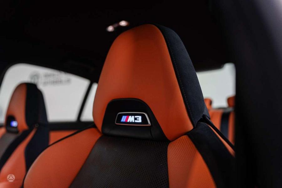 Zils BMW M3 2022 Viļņa, ar dzinēja tilpumu 2.99 L un nobraukumu 65 tūkst. km par 67500 €, foto 21 vietnē AUTOMOTO.COM.LV