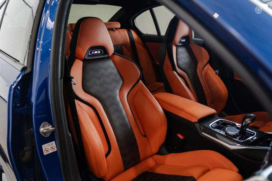 Zils BMW M3 2022 Viļņa, ar dzinēja tilpumu 2.99 L un nobraukumu 65 tūkst. km par 67500 €, foto 32 vietnē AUTOMOTO.COM.LV