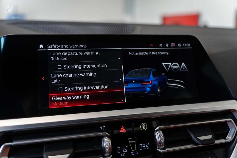 Zils BMW M3 2022 Viļņa, ar dzinēja tilpumu 2.99 L un nobraukumu 65 tūkst. km par 67500 €, foto 41 vietnē AUTOMOTO.COM.LV