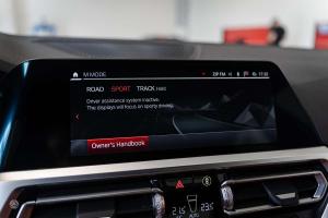 Zils BMW M3 2022 Viļņa, ar dzinēja tilpumu 2.99 L un nobraukumu 65 tūkst. km par 67500 €, foto 44 vietnē AUTOMOTO.COM.LV