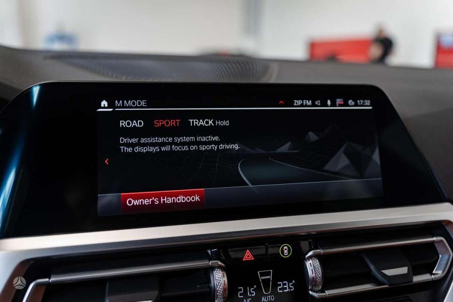 Zils BMW M3 2022 Viļņa, ar dzinēja tilpumu 2.99 L un nobraukumu 65 tūkst. km par 67500 €, foto 44 vietnē AUTOMOTO.COM.LV