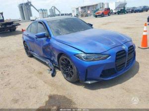 Blue BMW M3 2022 in Klaipeda, with an engine capacity of 0.30 L and mileage of 92 thousand km for 28500 €, photo 6 on AUTOMOTO.COM.LV