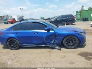 Blue BMW M3 2022 in Klaipeda, with an engine capacity of 0.30 L and mileage of 92 thousand km for 28500 €, photo 8 on AUTOMOTO.COM.LV