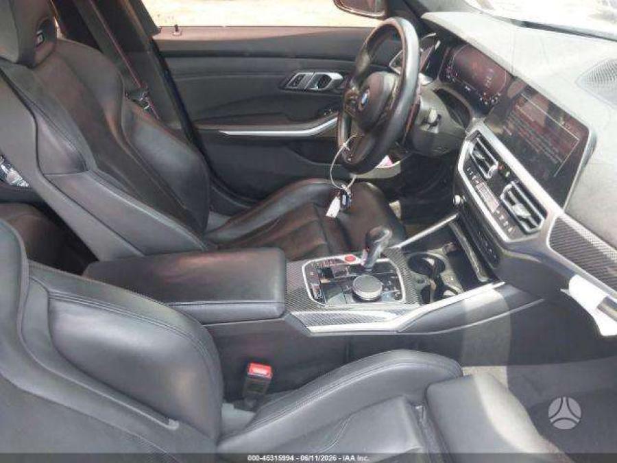 Blue BMW M3 2022 in Klaipeda, with an engine capacity of 0.30 L and mileage of 92 thousand km for 28500 €, photo 10 on AUTOMOTO.COM.LV