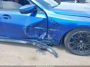 Blue BMW M3 2022 in Klaipeda, with an engine capacity of 0.30 L and mileage of 92 thousand km for 28500 €, photo 11 on AUTOMOTO.COM.LV