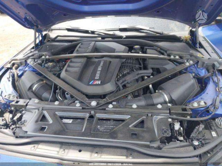Blue BMW M3 2022 in Klaipeda, with an engine capacity of 0.30 L and mileage of 92 thousand km for 28500 €, photo 15 on AUTOMOTO.COM.LV