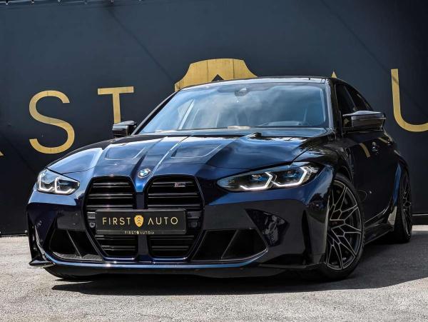 Zils BMW M3 2022 Tukums, ar dzinēja tilpumu 2.99 L un nobraukumu 91 tūkst. km par 69990 €, foto 3 vietnē AUTOMOTO.COM.LV