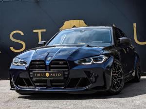Zils BMW M3 2022 Tukums, ar dzinēja tilpumu 2.99 L un nobraukumu 91 tūkst. km par 69990 €, foto 3 vietnē AUTOMOTO.COM.LV