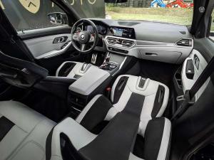Zils BMW M3 2022 Tukums, ar dzinēja tilpumu 2.99 L un nobraukumu 91 tūkst. km par 69990 €, foto 6 vietnē AUTOMOTO.COM.LV