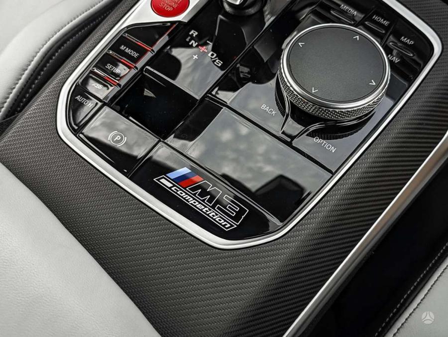 Zils BMW M3 2022 Tukums, ar dzinēja tilpumu 2.99 L un nobraukumu 91 tūkst. km par 69990 €, foto 15 vietnē AUTOMOTO.COM.LV