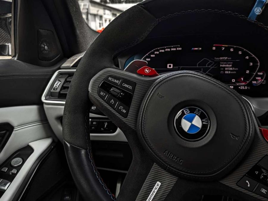 Zils BMW M3 2022 Tukums, ar dzinēja tilpumu 2.99 L un nobraukumu 91 tūkst. km par 69990 €, foto 20 vietnē AUTOMOTO.COM.LV