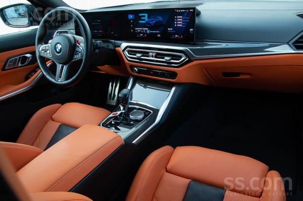 Zils BMW M3 2023 Rīga, ar dzinēja tilpumu 3.00 L un nobraukumu 50 tūkst. km par 69000 €, foto 7 vietnē AUTOMOTO.COM.LV