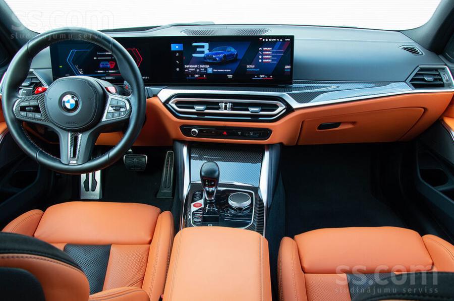 Zils BMW M3 2023 Rīga, ar dzinēja tilpumu 3.00 L un nobraukumu 50 tūkst. km par 69000 €, foto 11 vietnē AUTOMOTO.COM.LV