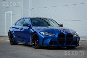 Zils BMW M3 2023 Rīga, ar dzinēja tilpumu 3.00 L un nobraukumu 50 tūkst. km par 69000 €, foto 12 vietnē AUTOMOTO.COM.LV