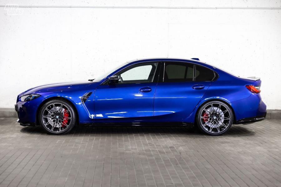 Zils BMW M3 2025 Viļņa, ar dzinēja tilpumu 3.00 L un nobraukumu 12 tūkst. km par 99441 €, foto 4 vietnē AUTOMOTO.COM.LV