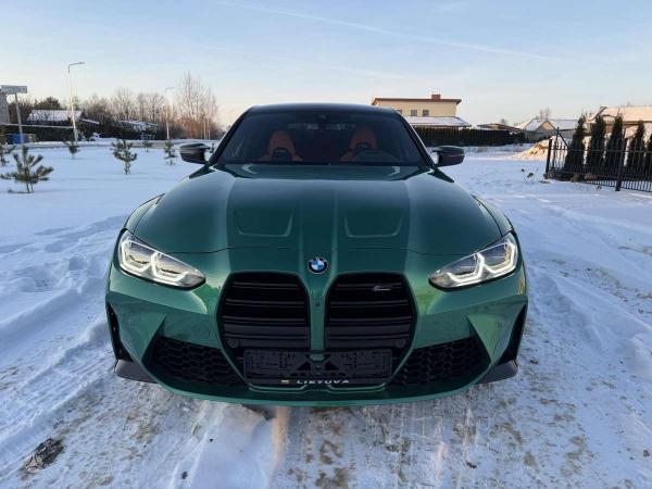 Zaļš BMW M3 2021 Alīta, ar dzinēja tilpumu 2.99 L un nobraukumu 25 tūkst. km par 69500 €, foto 3 vietnē AUTOMOTO.COM.LV