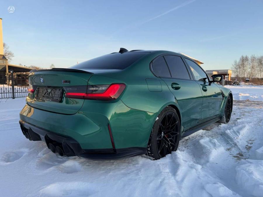 Zaļš BMW M3 2021 Alīta, ar dzinēja tilpumu 2.99 L un nobraukumu 25 tūkst. km par 69500 €, foto 5 vietnē AUTOMOTO.COM.LV