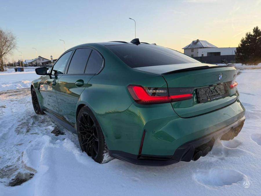 Zaļš BMW M3 2021 Alīta, ar dzinēja tilpumu 2.99 L un nobraukumu 25 tūkst. km par 69500 €, foto 7 vietnē AUTOMOTO.COM.LV