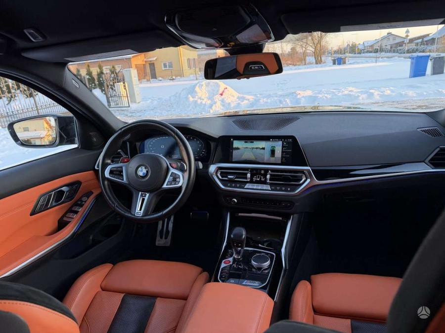 Zaļš BMW M3 2021 Alīta, ar dzinēja tilpumu 2.99 L un nobraukumu 25 tūkst. km par 69500 €, foto 16 vietnē AUTOMOTO.COM.LV