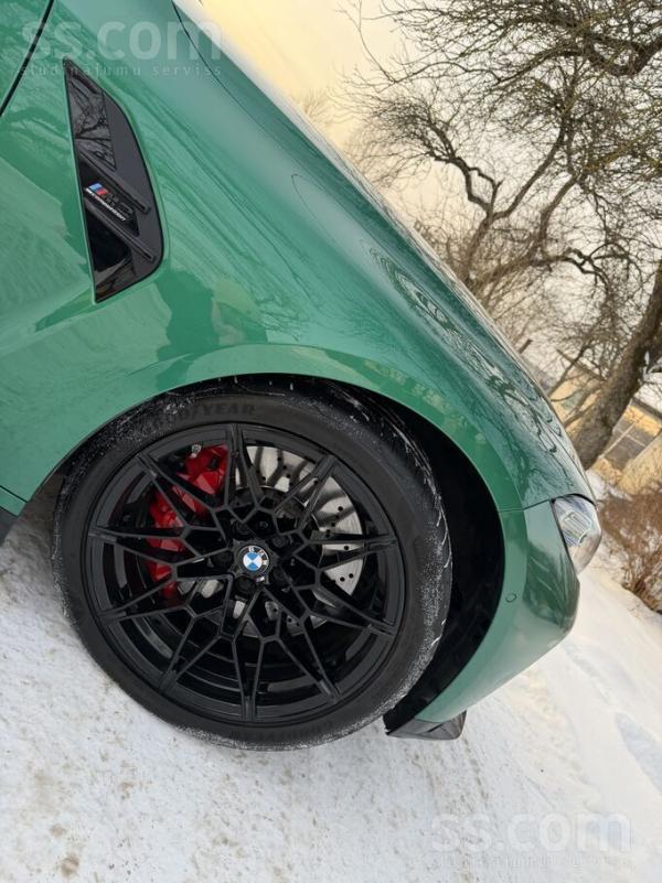Zaļš BMW M3 2021 Rīga, ar dzinēja tilpumu 3.00 L un nobraukumu 40 tūkst. km par 75500 €, foto 5 vietnē AUTOMOTO.COM.LV