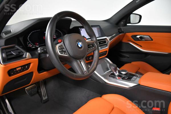 Zaļš BMW M3 2021 Rīga, ar dzinēja tilpumu 3.00 L un nobraukumu 40 tūkst. km par 75500 €, foto 7 vietnē AUTOMOTO.COM.LV