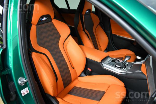 Zaļš BMW M3 2021 Rīga, ar dzinēja tilpumu 3.00 L un nobraukumu 40 tūkst. km par 69999 €, foto 9 vietnē AUTOMOTO.COM.LV