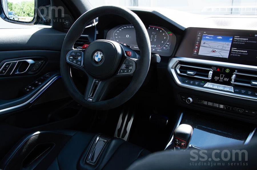 Zaļš BMW M3 2021 Rīga, ar dzinēja tilpumu 3.00 L un nobraukumu 39 tūkst. km par 75000 €, foto 7 vietnē AUTOMOTO.COM.LV