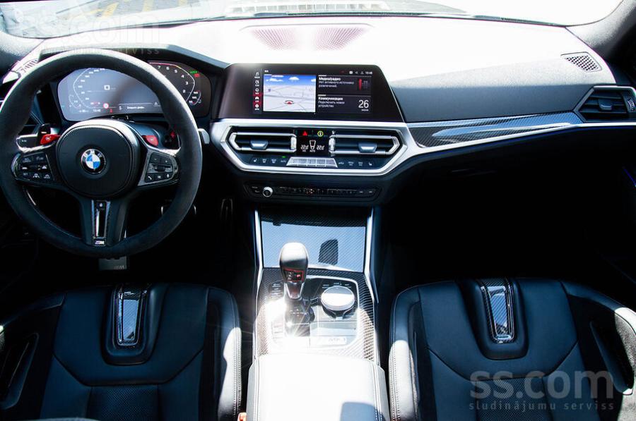 Zaļš BMW M3 2021 Rīga, ar dzinēja tilpumu 3.00 L un nobraukumu 39 tūkst. km par 75000 €, foto 8 vietnē AUTOMOTO.COM.LV