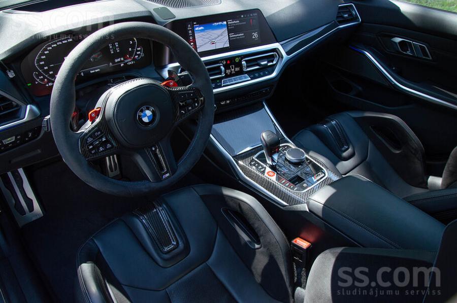 Zaļš BMW M3 2021 Rīga, ar dzinēja tilpumu 3.00 L un nobraukumu 39 tūkst. km par 75000 €, foto 11 vietnē AUTOMOTO.COM.LV