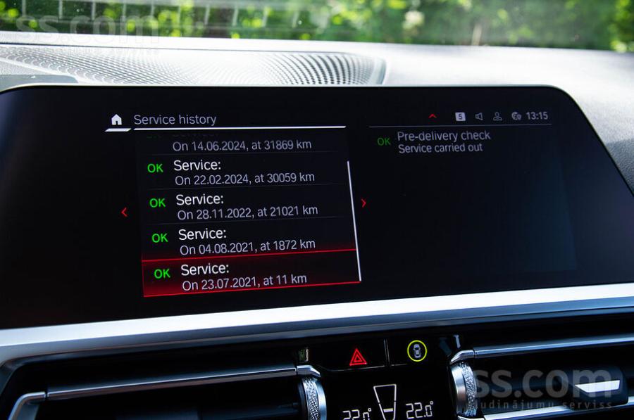 Zaļš BMW M3 2021 Rīga, ar dzinēja tilpumu 3.00 L un nobraukumu 39 tūkst. km par 75000 €, foto 19 vietnē AUTOMOTO.COM.LV