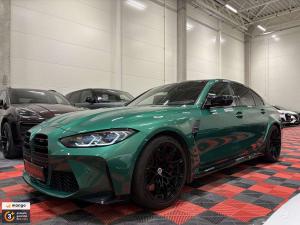 Green BMW M3 2021 in Vilnius, with an engine capacity of 2.99 L and mileage of 26 thousand km for 62000 €, photo  on AUTOMOTO.COM.LV