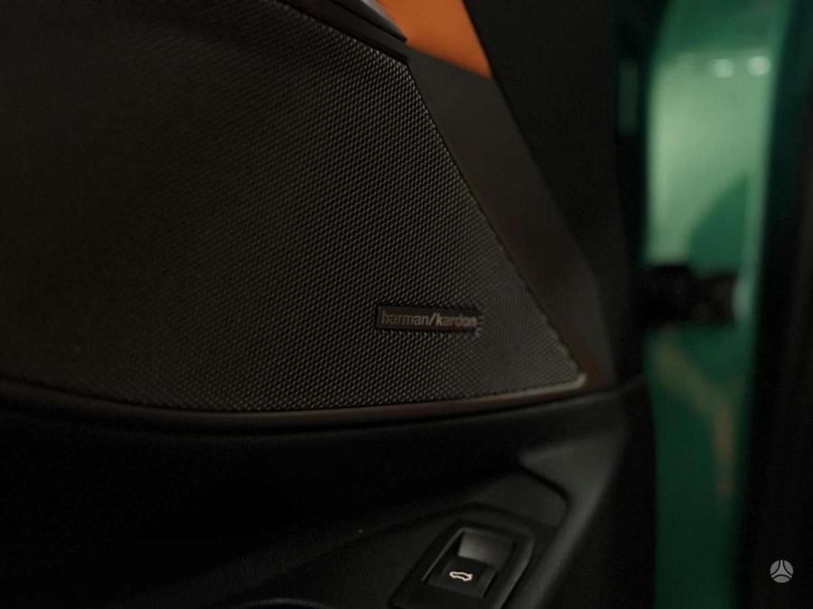 Green BMW M3 2021 in Vilnius, with an engine capacity of 2.99 L and mileage of 26 thousand km for 62000 €, photo 15 on AUTOMOTO.COM.LV