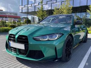 Green BMW M3 2021 in Vilnius, with an engine capacity of 2.99 L and mileage of 72 thousand km for 63000 €, photo 3 on AUTOMOTO.COM.LV