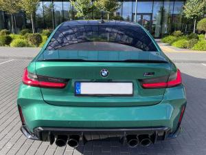 Green BMW M3 2021 in Vilnius, with an engine capacity of 2.99 L and mileage of 72 thousand km for 63000 €, photo 6 on AUTOMOTO.COM.LV
