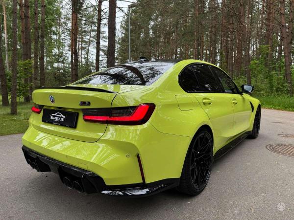 Zaļš BMW M3 2022 Viļņa, ar dzinēja tilpumu 2.99 L un nobraukumu 28 tūkst. km par 67500 €, foto 4 vietnē AUTOMOTO.COM.LV