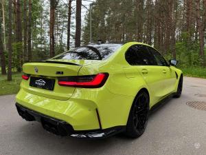 Green BMW M3 2022 in Vilnius, with an engine capacity of 2.99 L and mileage of 28 thousand km for 67500 €, photo 5 on AUTOMOTO.COM.LV