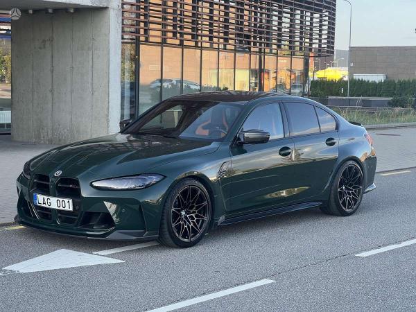Zaļš BMW M3 2023 Klaipėda, ar dzinēja tilpumu 3.00 L un nobraukumu 45 tūkst. km par 78000 €, foto 1 vietnē AUTOMOTO.COM.LV