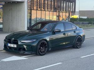 BMW M3 2023 Klaipėda vietnē Zaļš BMW M3 2023 Klaipėda, ar dzinēja tilpumu 3.00 L un nobraukumu 45 tūkst. km par 78000 €, foto 1 vietnē AUTOMOTO.COM.LV