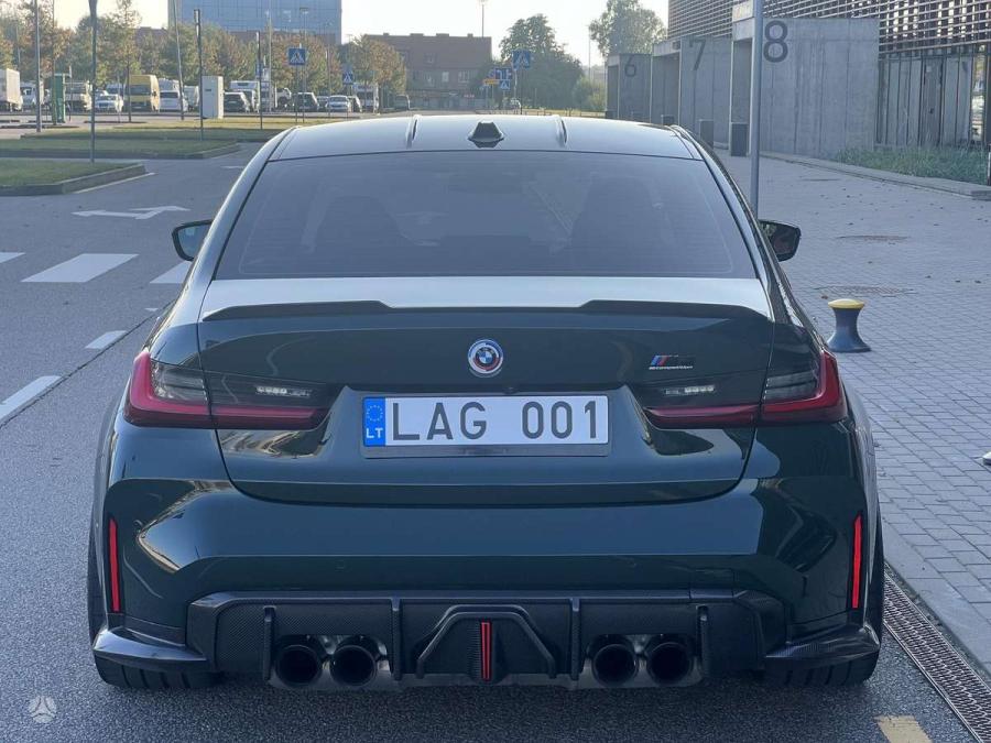 Zaļš BMW M3 2023 Klaipėda, ar dzinēja tilpumu 3.00 L un nobraukumu 45 tūkst. km par 78000 €, foto 5 vietnē AUTOMOTO.COM.LV