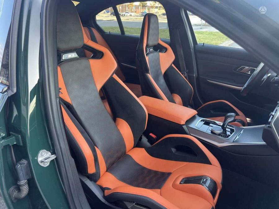 Zaļš BMW M3 2023 Klaipėda, ar dzinēja tilpumu 3.00 L un nobraukumu 45 tūkst. km par 78000 €, foto 10 vietnē AUTOMOTO.COM.LV