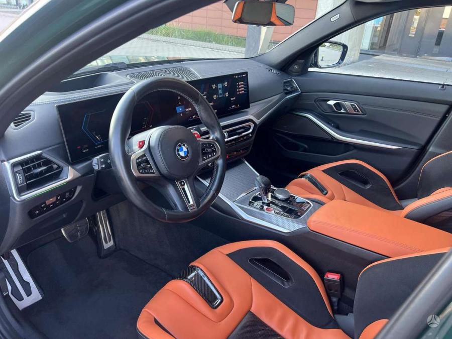 Zaļš BMW M3 2023 Klaipėda, ar dzinēja tilpumu 3.00 L un nobraukumu 45 tūkst. km par 78000 €, foto 11 vietnē AUTOMOTO.COM.LV