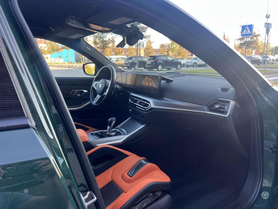 Zaļš BMW M3 2023 Klaipėda, ar dzinēja tilpumu 3.00 L un nobraukumu 45 tūkst. km par 78000 €, foto 12 vietnē AUTOMOTO.COM.LV