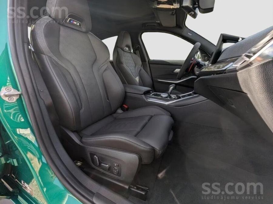 Зеленый БМВ М3 2025 в Рига, объемом двигателя 3.00 л и пробегом 9 тыс. км за 87300 €, фото 6 на AUTOMOTO.COM.LV