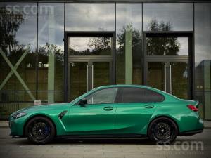 Green BMW M3 2025 in Riga, with an engine capacity of 3.00 L and mileage of 3 thousand km for 89000 €, photo 7 on AUTOMOTO.COM.LV