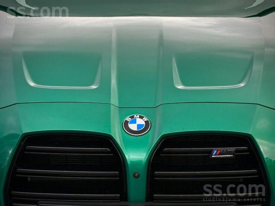 Green BMW M3 2025 in Riga, with an engine capacity of 3.00 L and mileage of 3 thousand km for 89000 €, photo 12 on AUTOMOTO.COM.LV