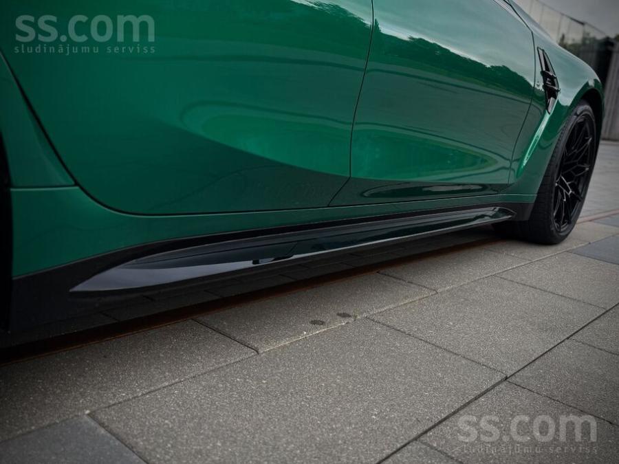 Green BMW M3 2025 in Riga, with an engine capacity of 3.00 L and mileage of 3 thousand km for 89000 €, photo 16 on AUTOMOTO.COM.LV